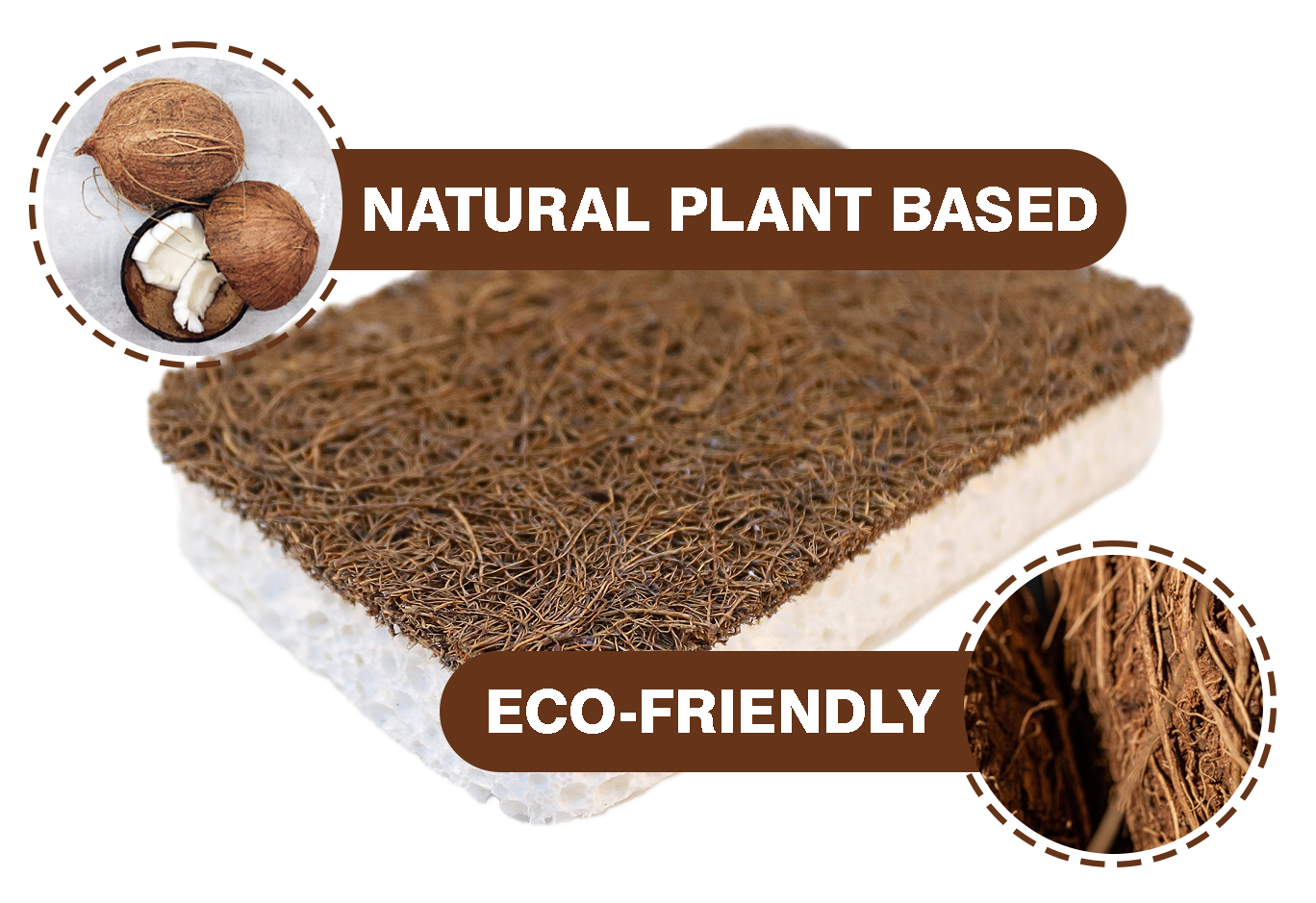 natural sponge scrubber - kare exclusive