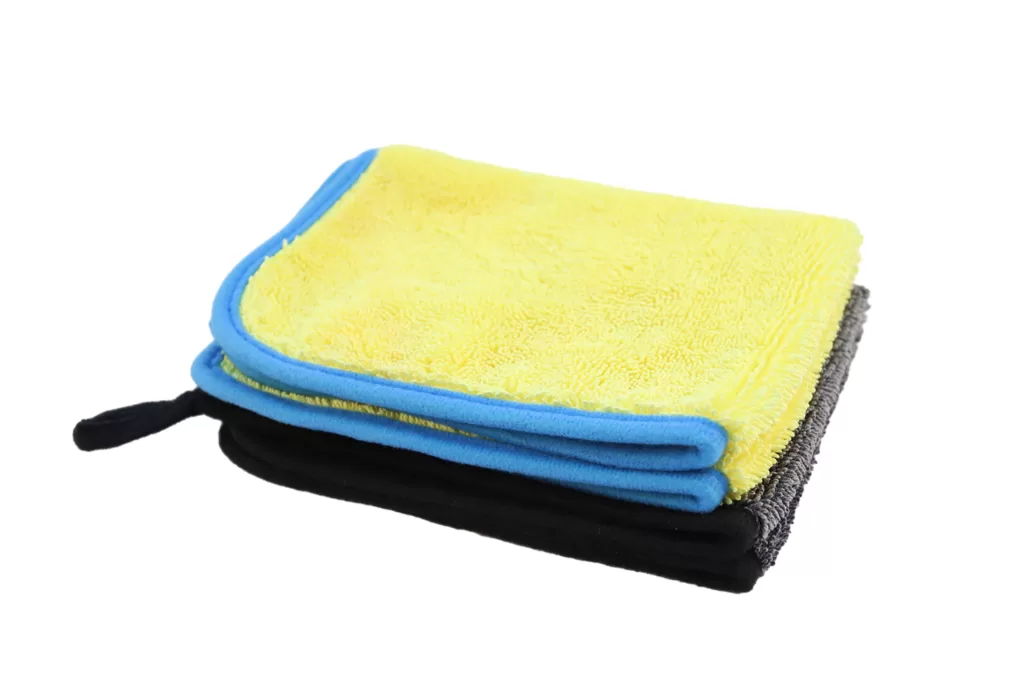 Double-Sided Microfiber Twisted Car Cloth - kare exclusive